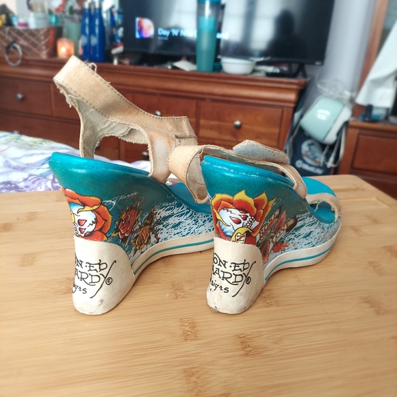 Ed Hardy | Shoes | Ed Hardy Platform Wedge | Poshmark